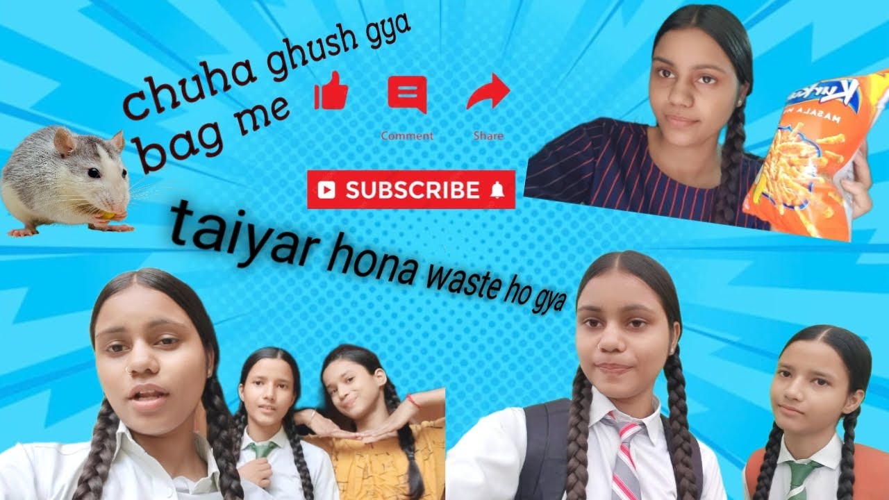 Day -2 / vlog / chuha ghush gya bag me 😂😂 - YouTube
