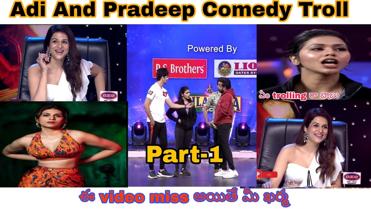 Dhee15 Troll Part-1|Hyper Adi, Pradeep|Dhee15|Jk_vlogs - YouTube