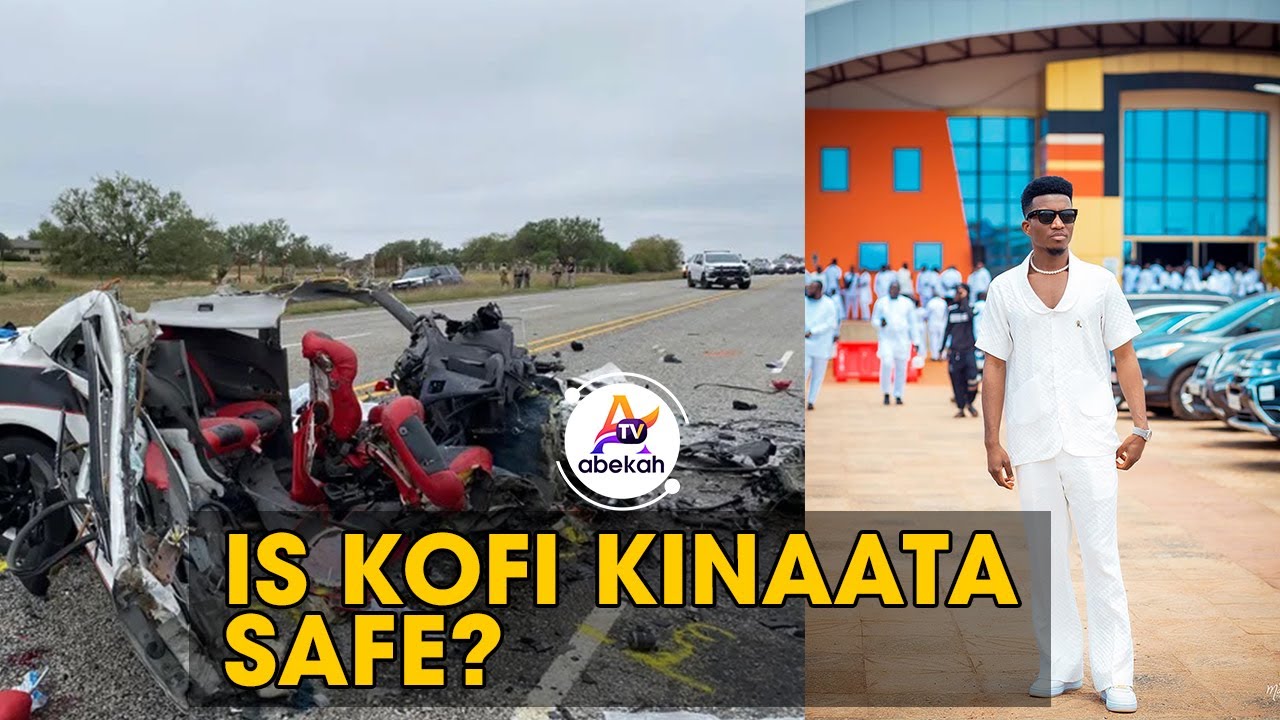 Kofi Kinaata involved in car accident - YouTube