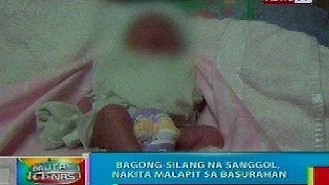 BP Sanggol nakita sa loob ng basurahan sa Digos City