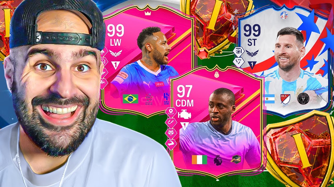 99 MESSI, 99 NEYMAR, 97 YAYA! 😤 FC 24 Ultimate Team - YouTube