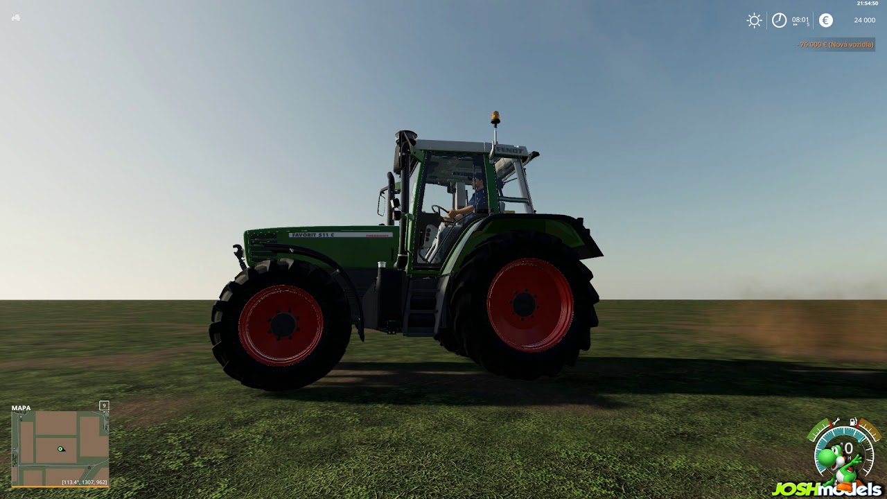 FS19 - test mapy // 4FACH // patch 1.2.0.1 // hops - YouTube