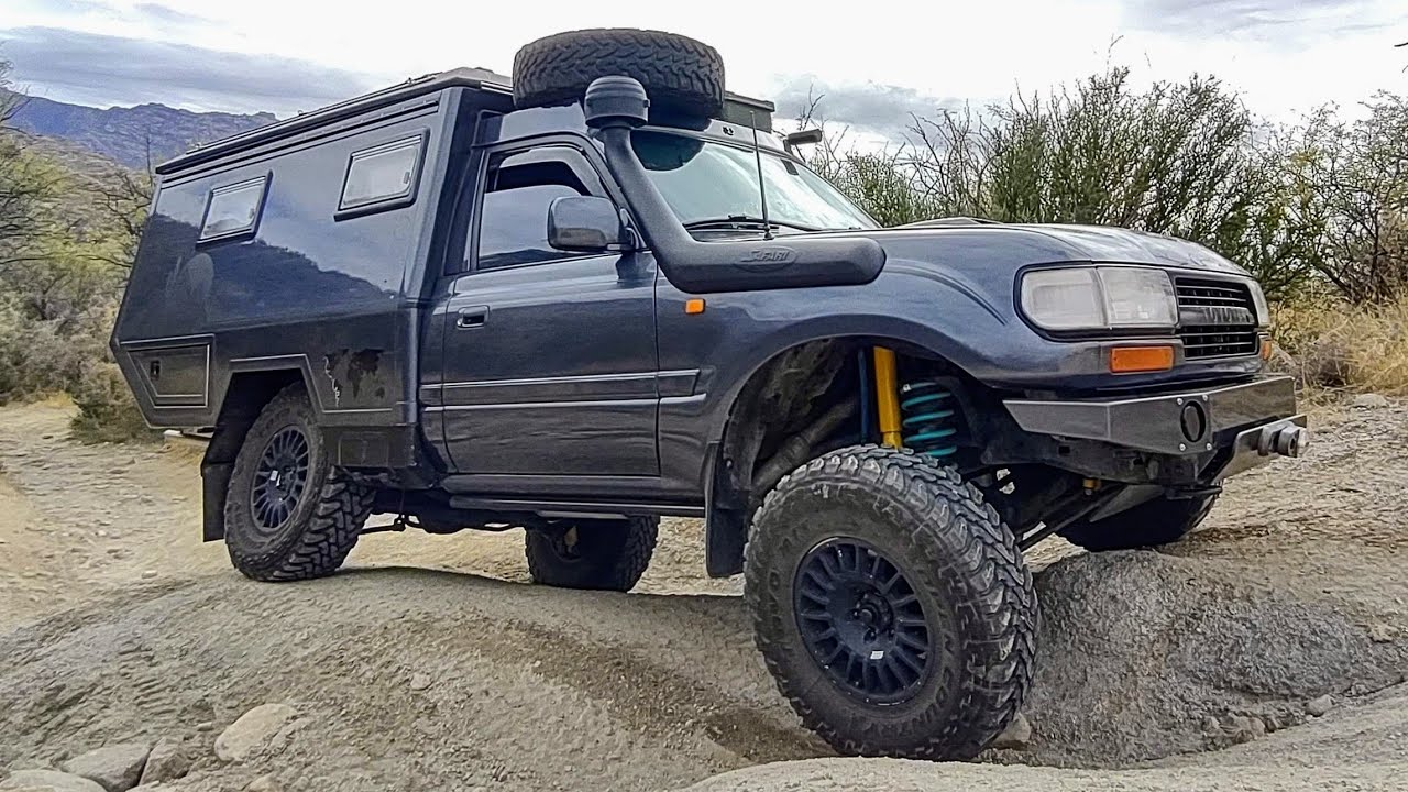 SLOW DRIVE: Maltec HDJ80: Dusty!