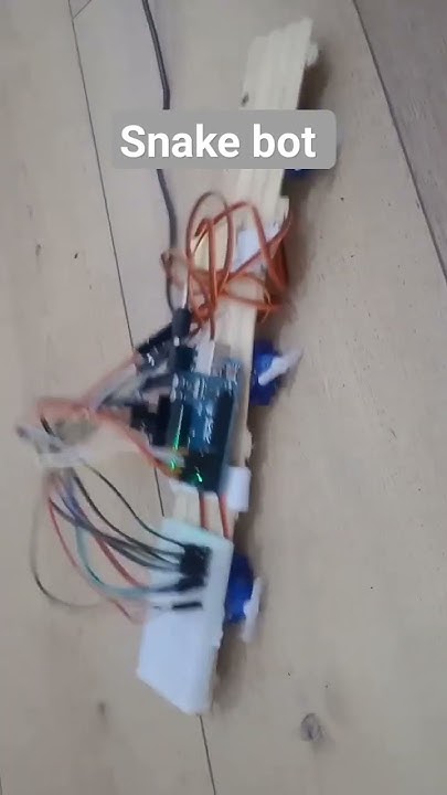 🐍 snake bot || servo + Arduino - YouTube
