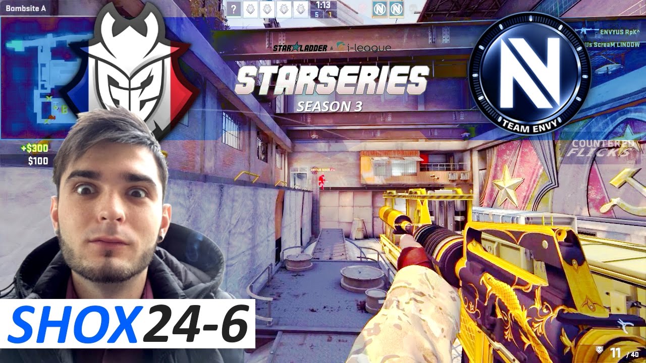 shox 24-6 / G2 vs EnVyUs / Train / SL i-League Season 3 Qualifier - YouTube