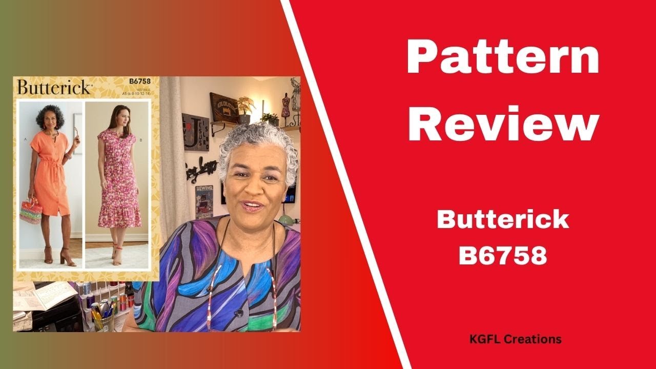Pattern Review - Butterick B6758 - YouTube