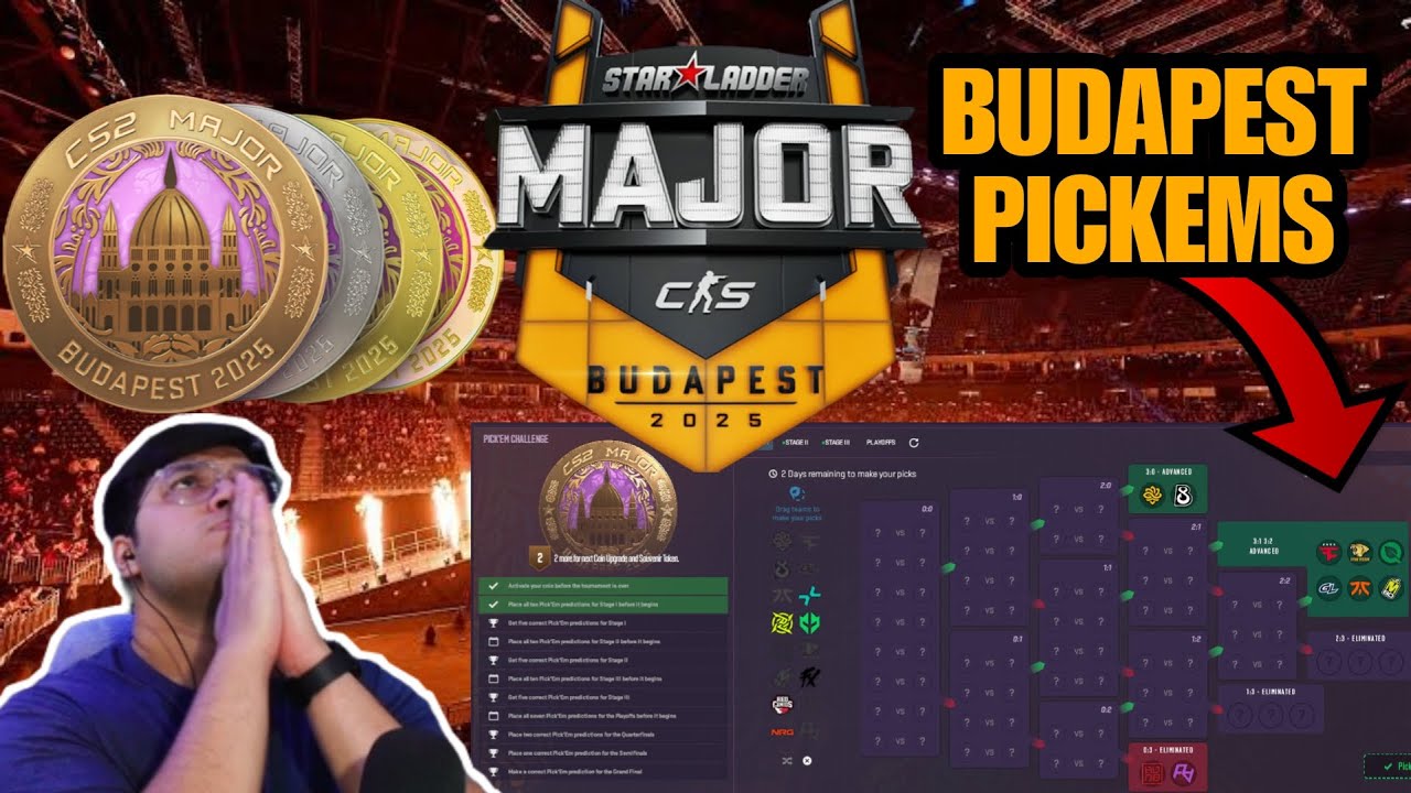 CS2 Major 2025 Pick’Ems – StarLadder Budapest | Diamond Coin Run! #cs2 ...