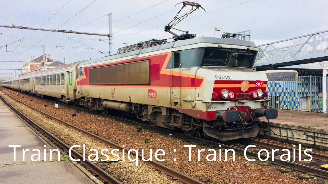 Les Trains Classiques français : Train Corail - YouTube