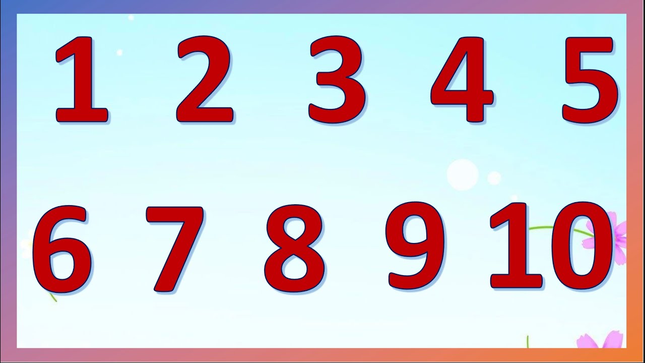 NUMBERS 1-20 #1to20 #1to20counting #countingnumbers # ...