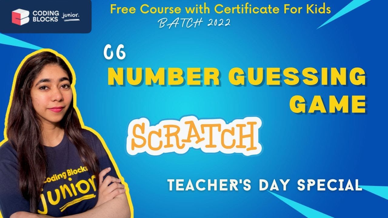 Number Guessing Game Scratch Code