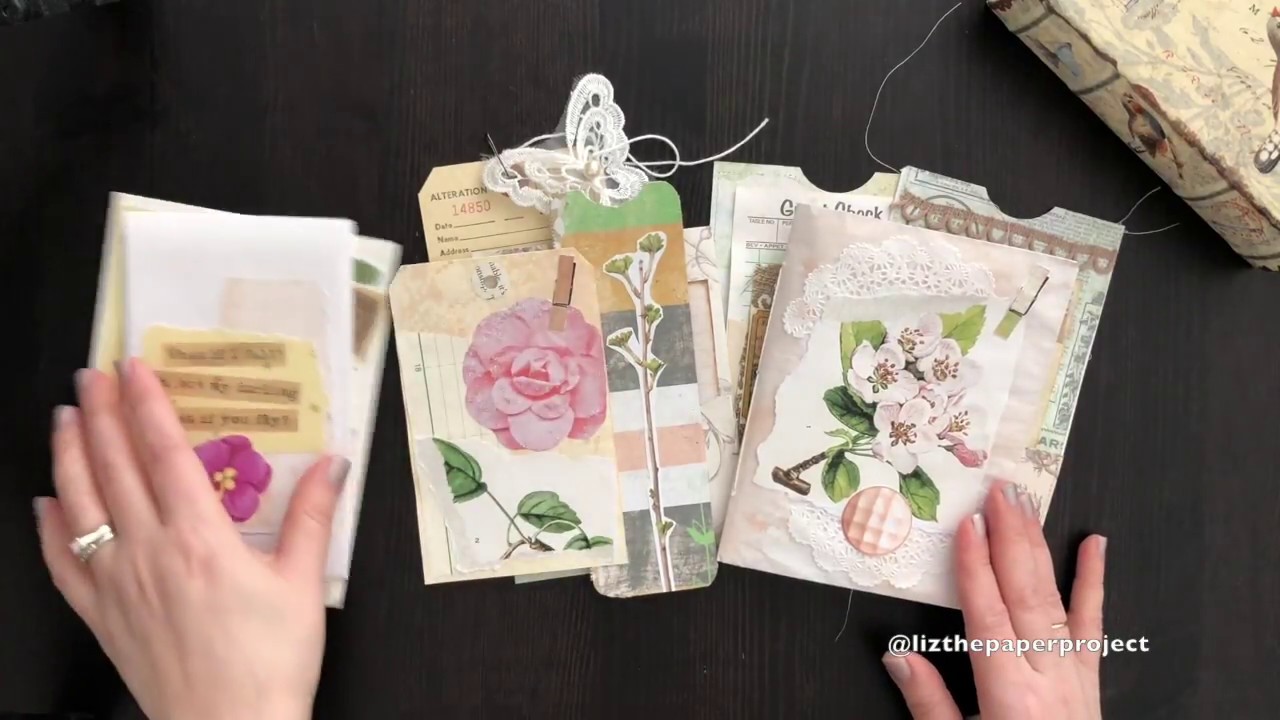 Paper Bag Junk Journal embellishment kit DIY - DT for A Whimsical ...