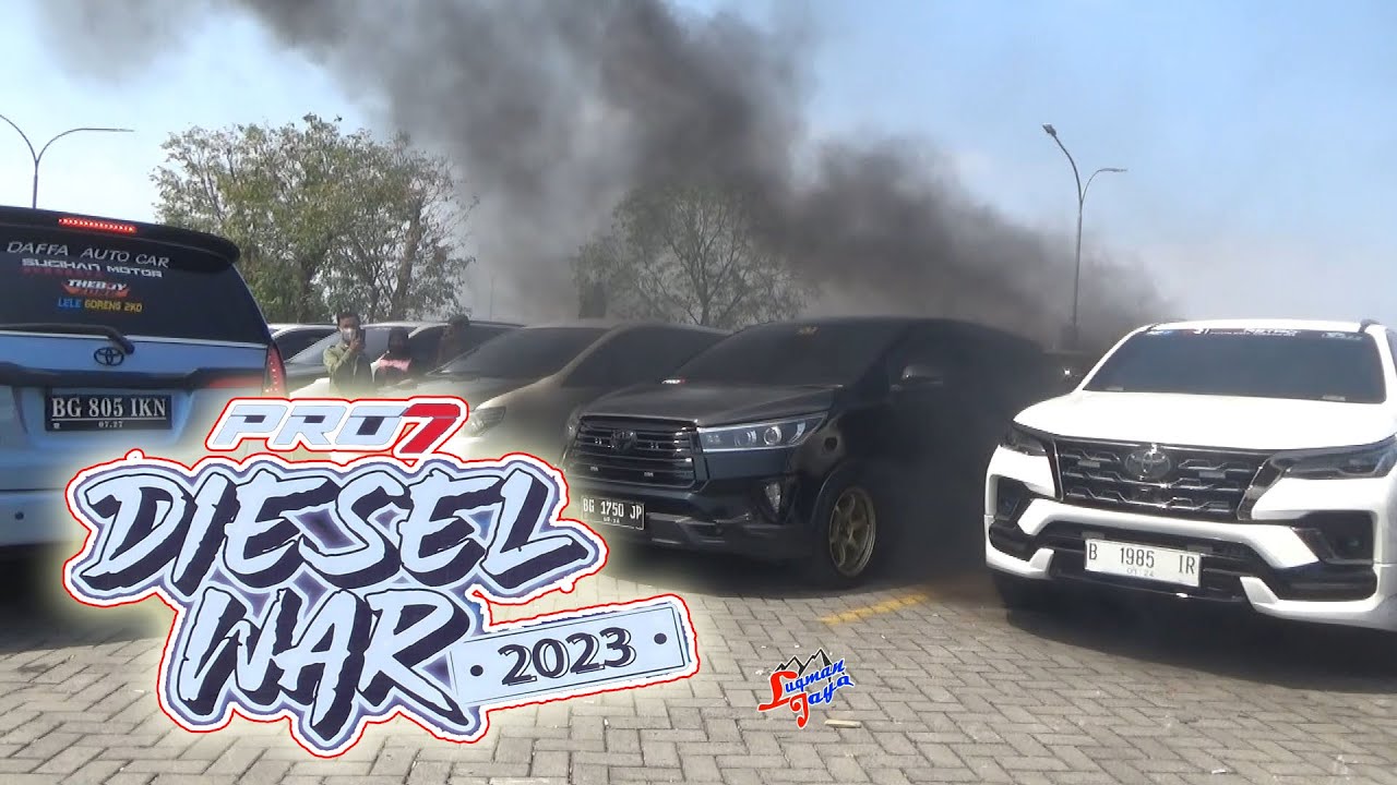 Pro7 Diesel War 2023 Hitamkan SOLO Cumi Darat Turbo Jangkrik #dw2023 # ...