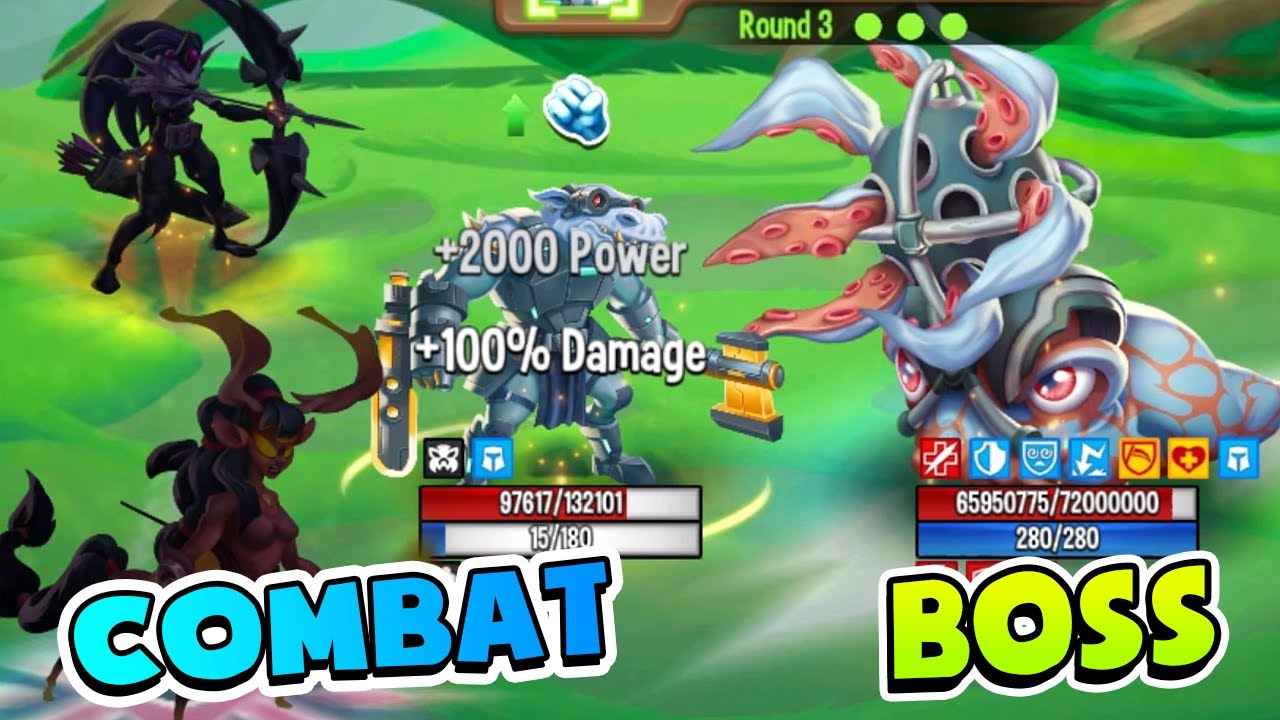 Monster Legends: Combat Bounty Hunt Boss - YouTube