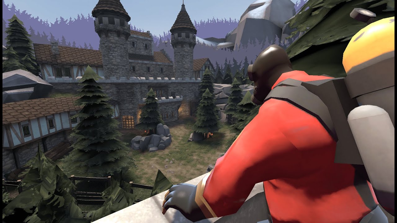 TF2 | Exploring Empty Worlds - cp_burghausen - YouTube