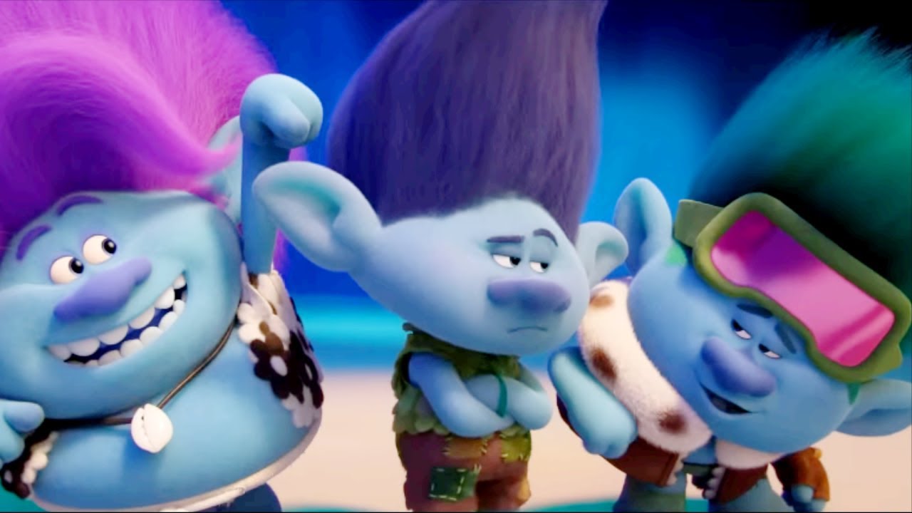 Branch's Boy Band Reunion | "I Want You Back" | TROLLS BAND TOGETHER ...