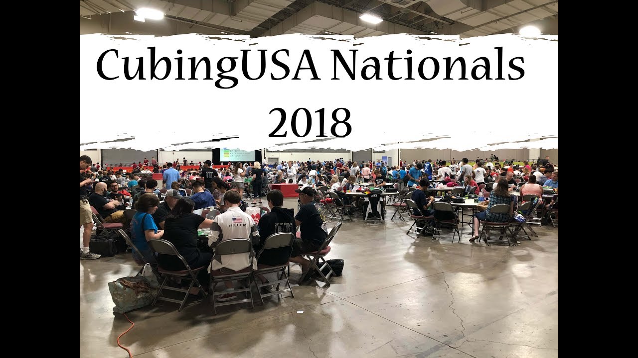 CubingUSA Nationals 2018 | Rubik's Cube Competition - YouTube