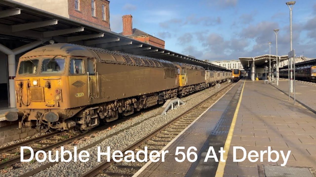 6Z76 Redcar Colas to Longport LR Colas Double Header Class 56113/56051 ...