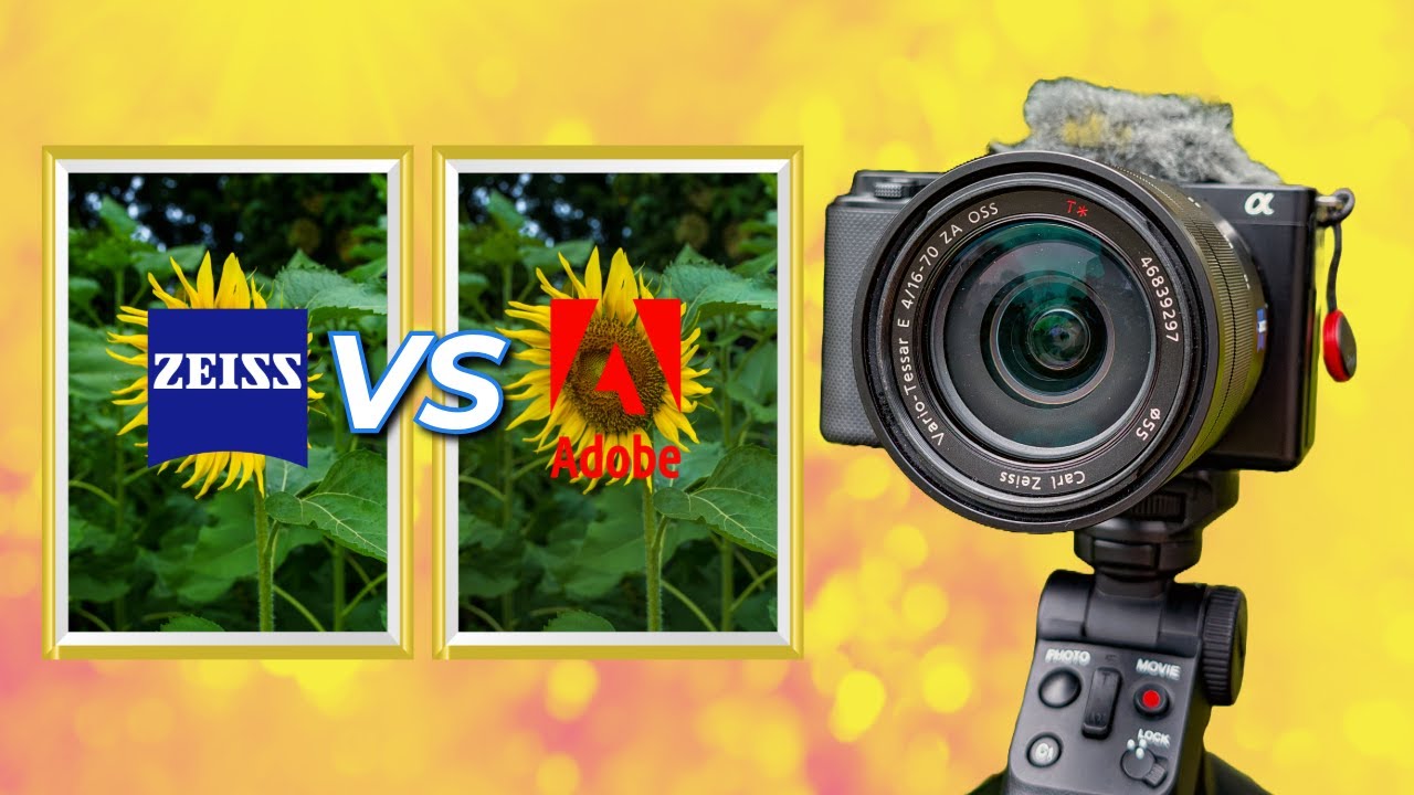 Sony ZVE-10 & Sony Zeiss 16-70mm F4 ZA OSS Lens: Camera Colors vs Adobe ...