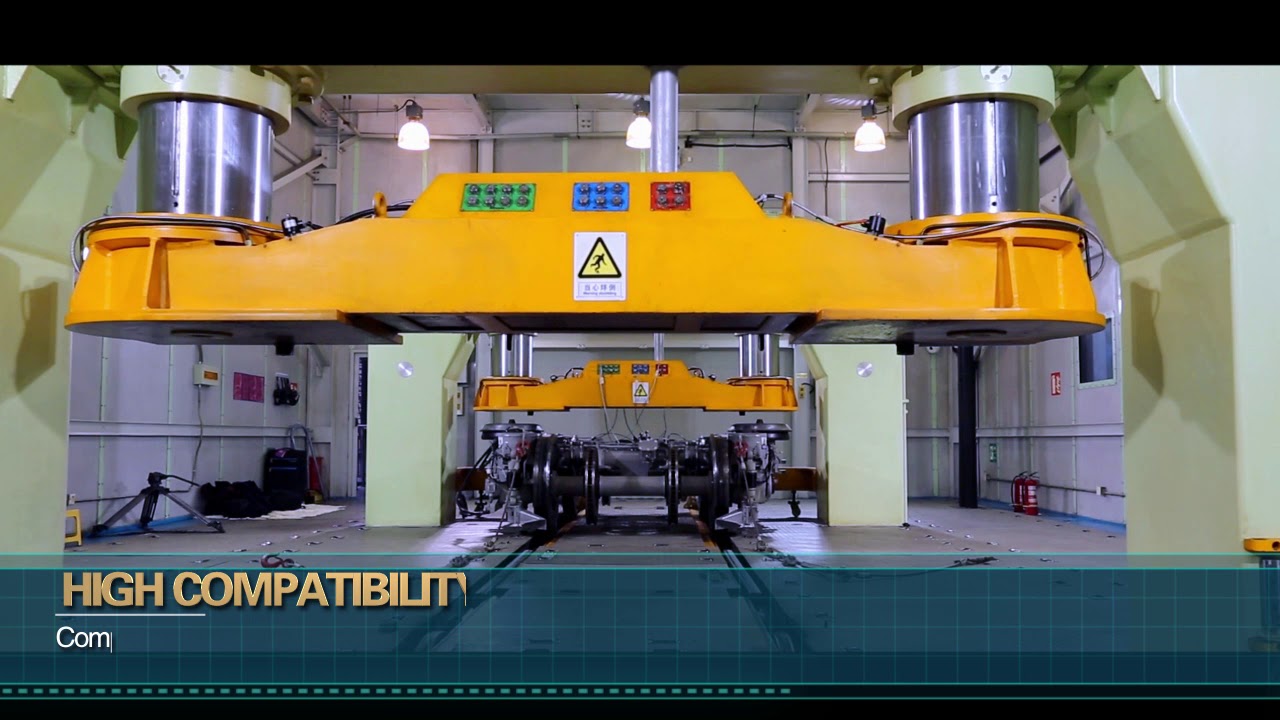 Bogie Dynamic Load Test Stand - YouTube