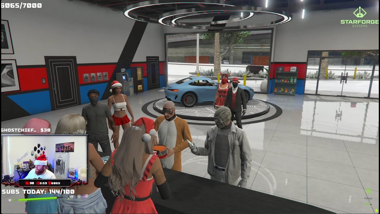 Hutch wakes up and rolls with CG and Ramee on Christmas Eve | Prodigy ...