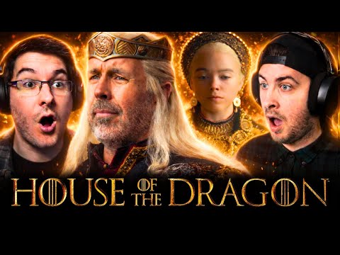 OUR FIRST TIME WATCHING *HOUSE OF THE DRAGON* | SEASON 1 EPISODE 1 REACTION