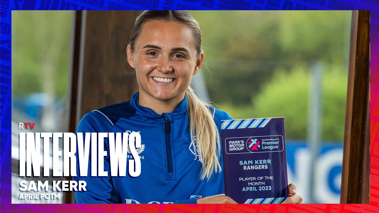 INTERVIEW | Sam Kerr | SWPL POTM | 12 May 2023 - YouTube