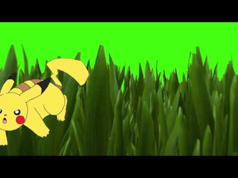 FREE GREEN SCREEN - Pikachu's Pokemon Corner intro - YouTube