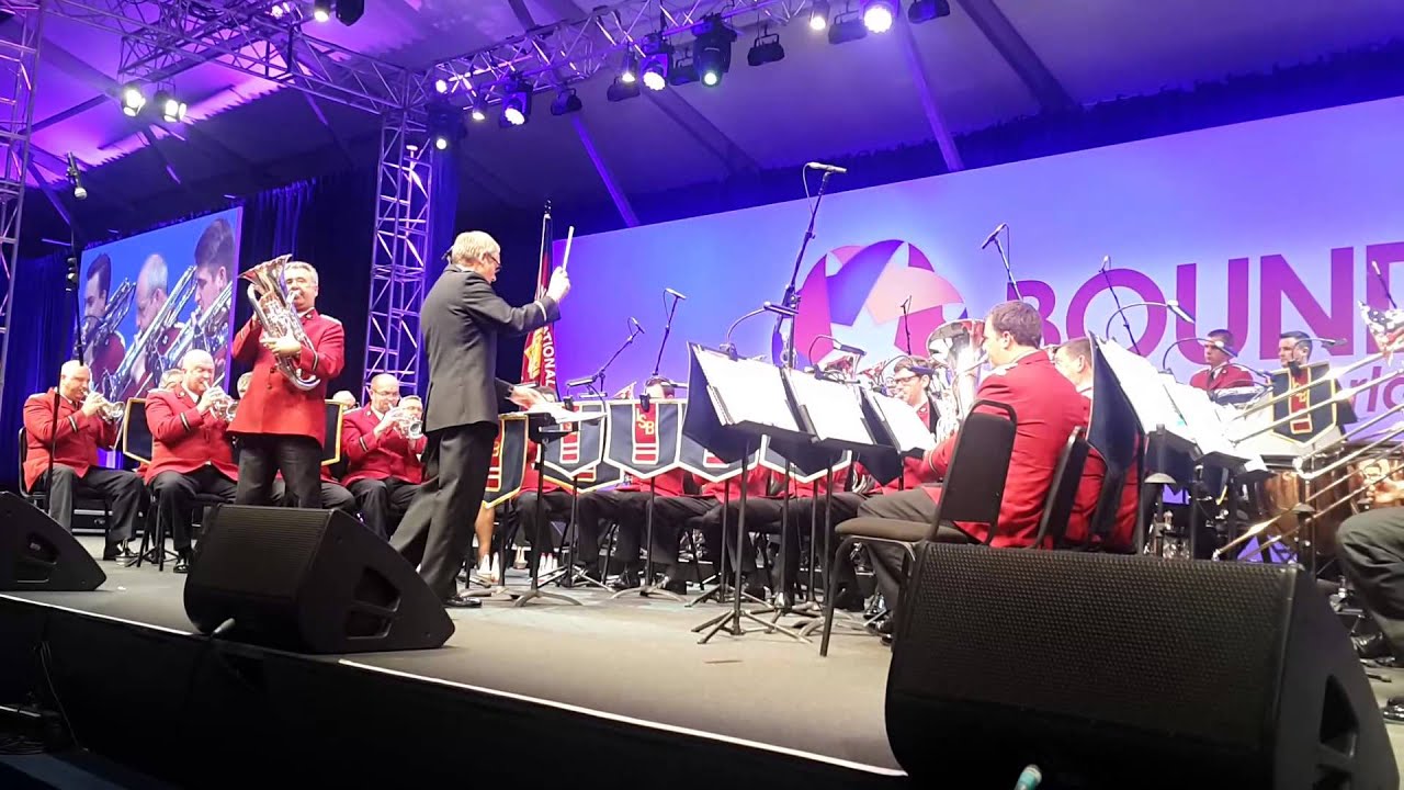The International Staff Band - Air 'N Variations - YouTube