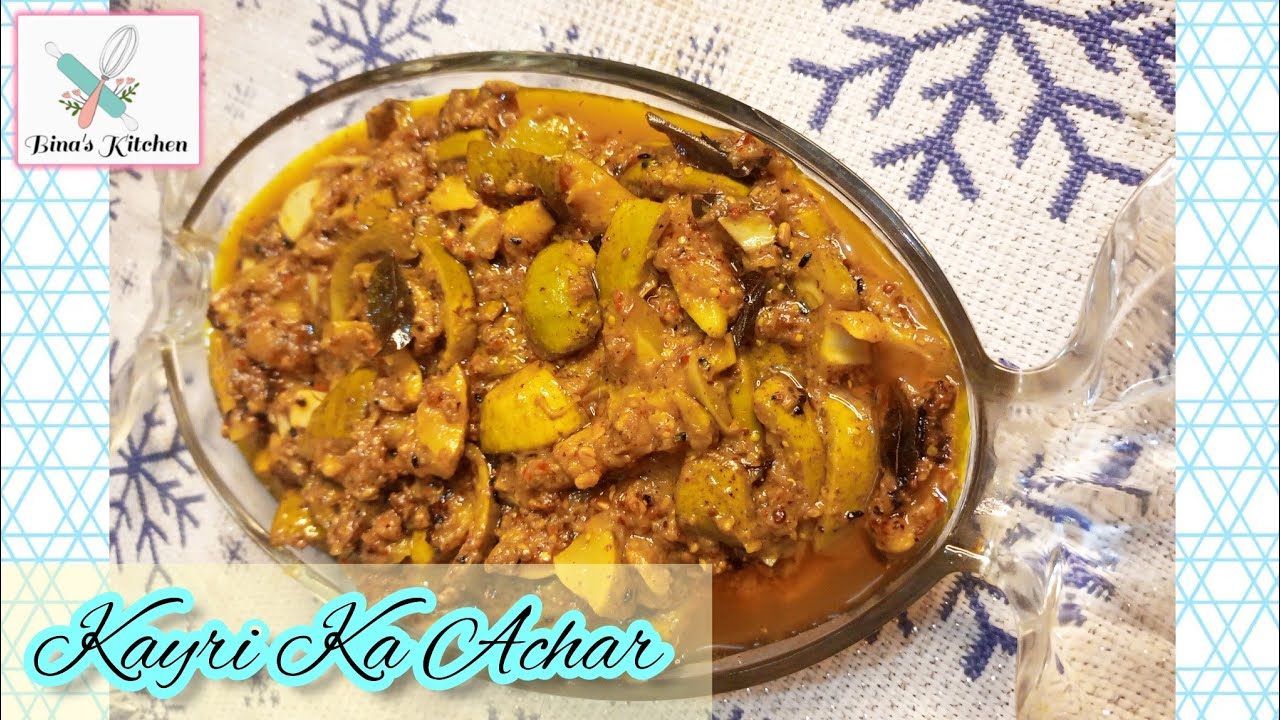 Easy Kayri ka Achar Recipe/ Achar Recipe | @binaskitchen9780 - YouTube