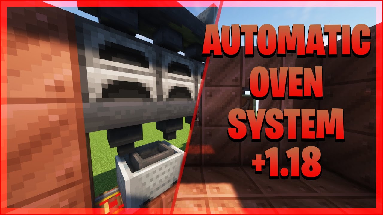 AUTOMATIC FURNACE SYSTEM - MINECRAFT - YouTube