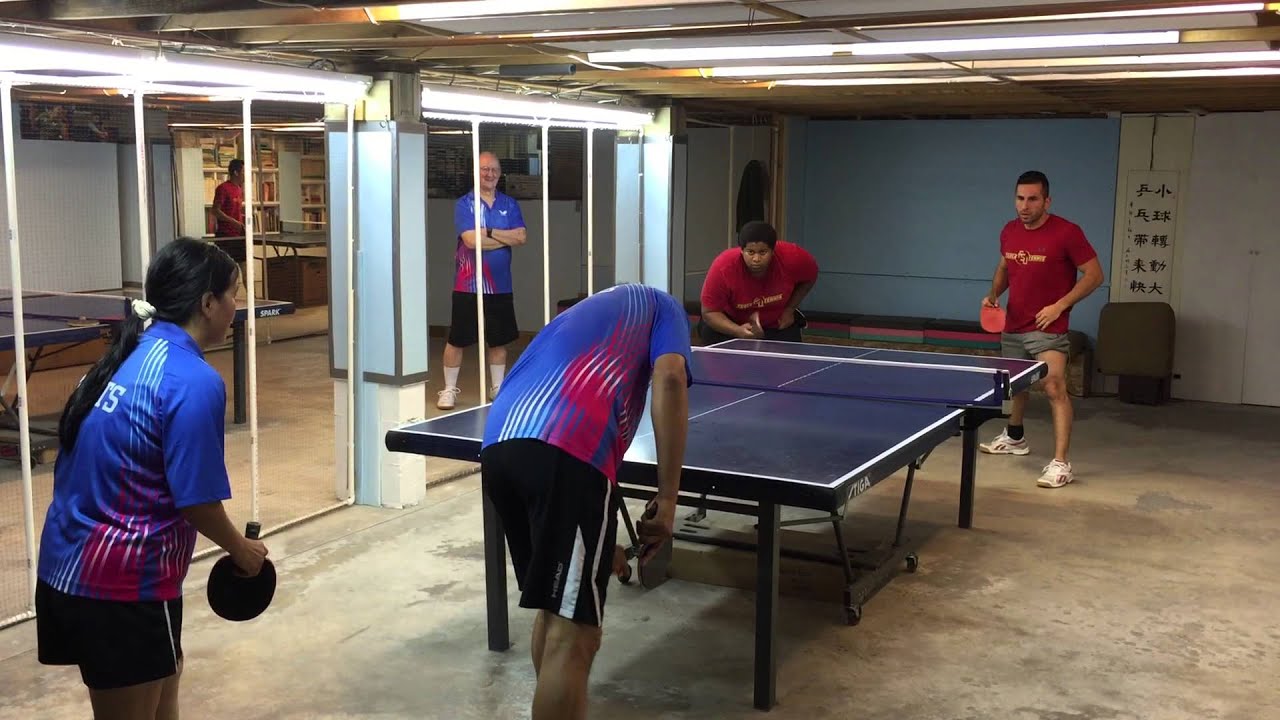 fsu table tennis vs netts - YouTube