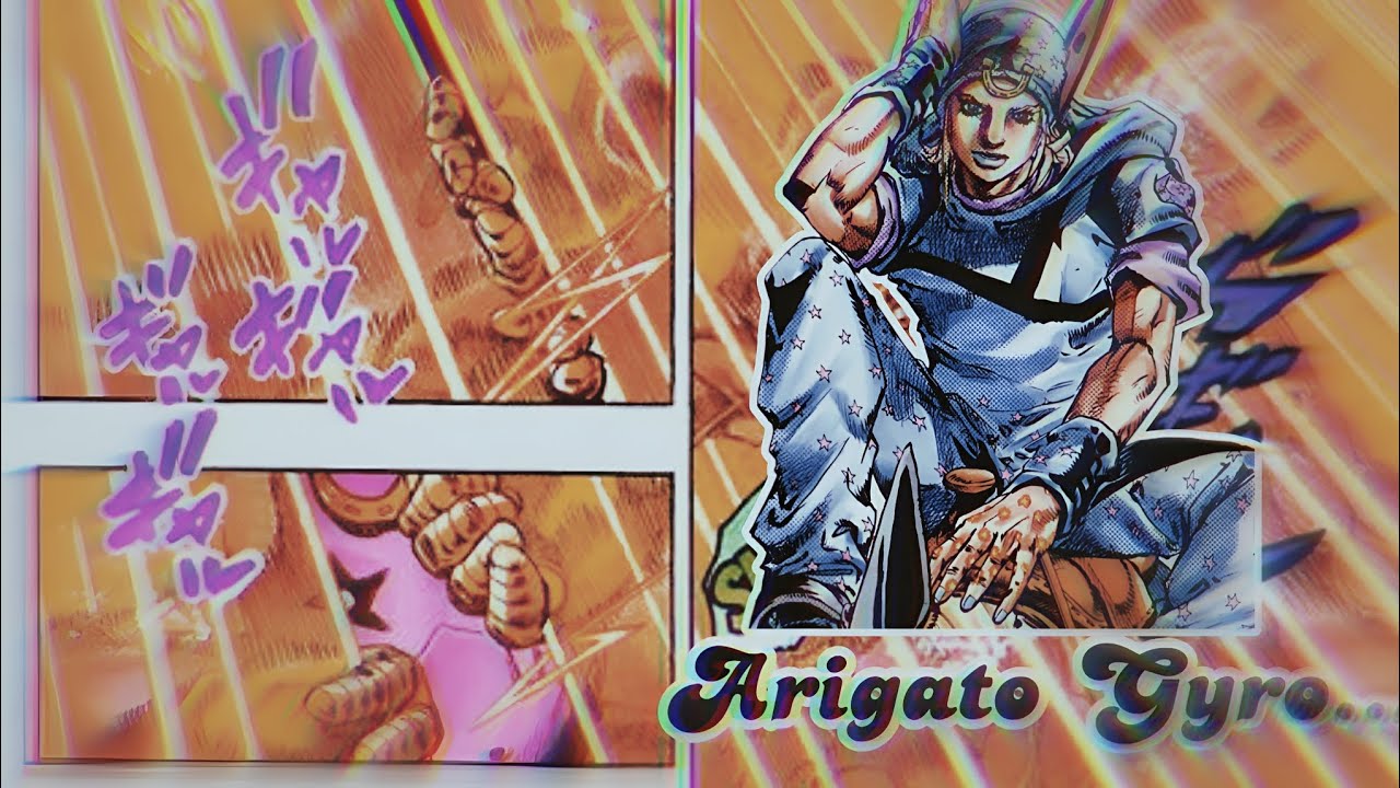 Arigato Gyro...| Johnny Joestar VS Funny Valentine| Jojo's All Star ...