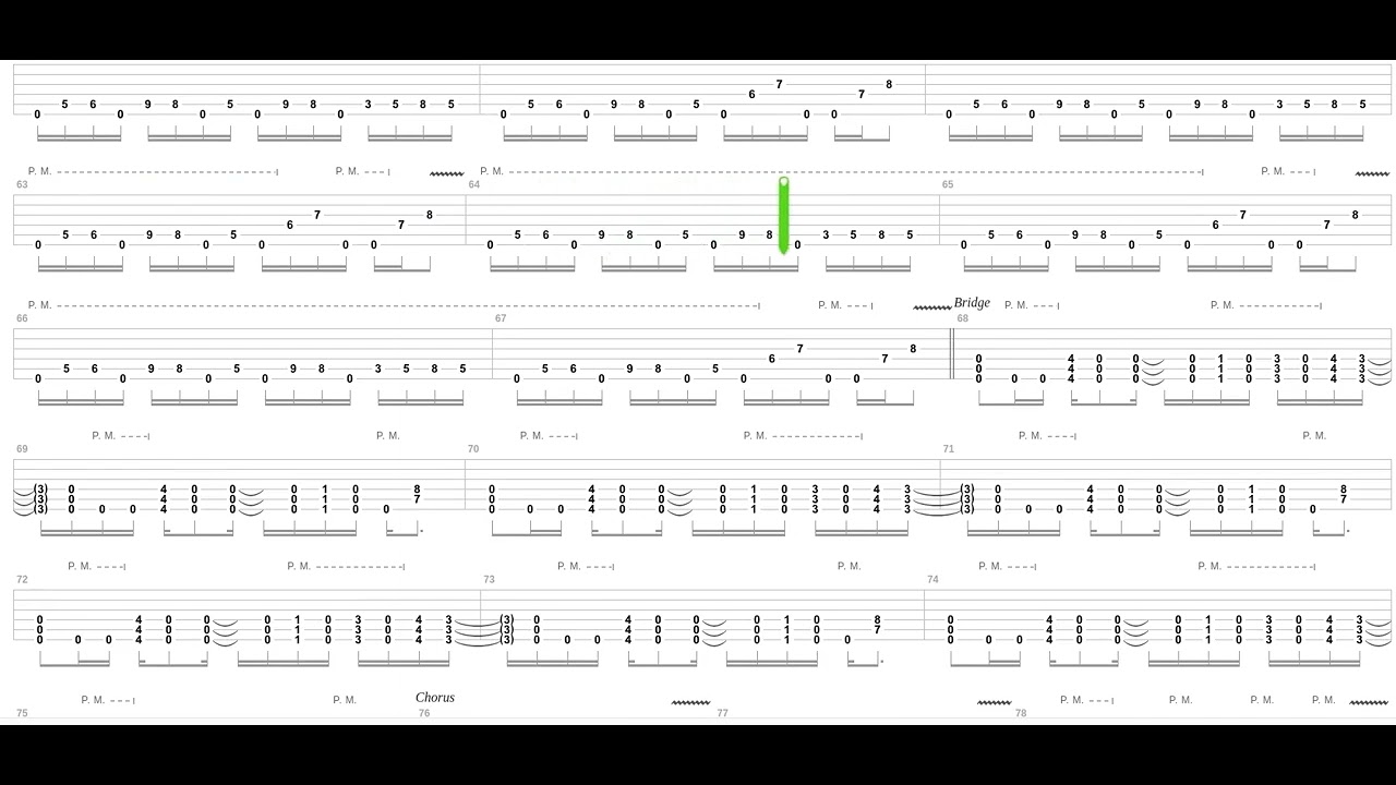 What If Tab by Creed + Guitar only + Guitar tab - YouTube