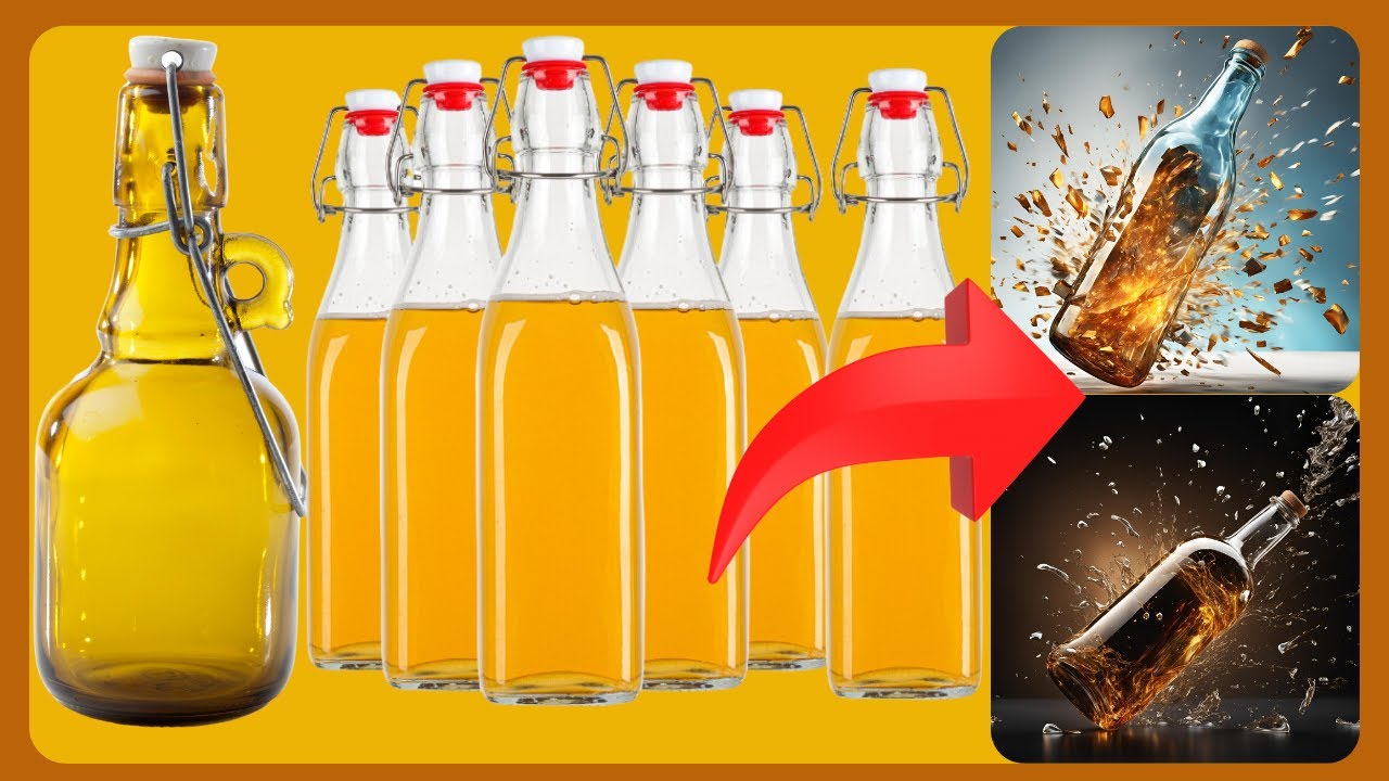 Why You MUST Burp Your KOMBUCHA Bottles - YouTube