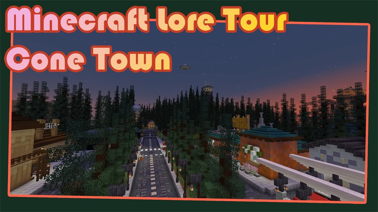 Minecraft Lore Tour: Cone Town - YouTube