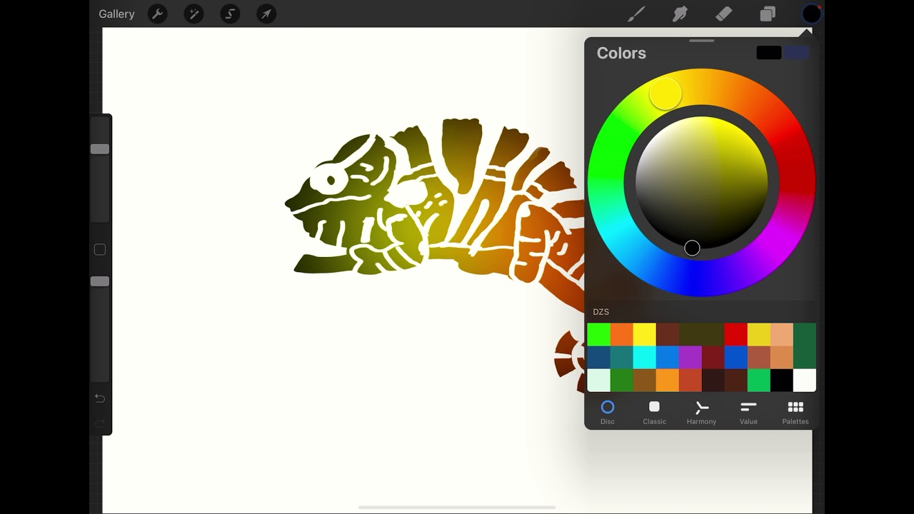 How to create a clipping mask in Procreate - YouTube