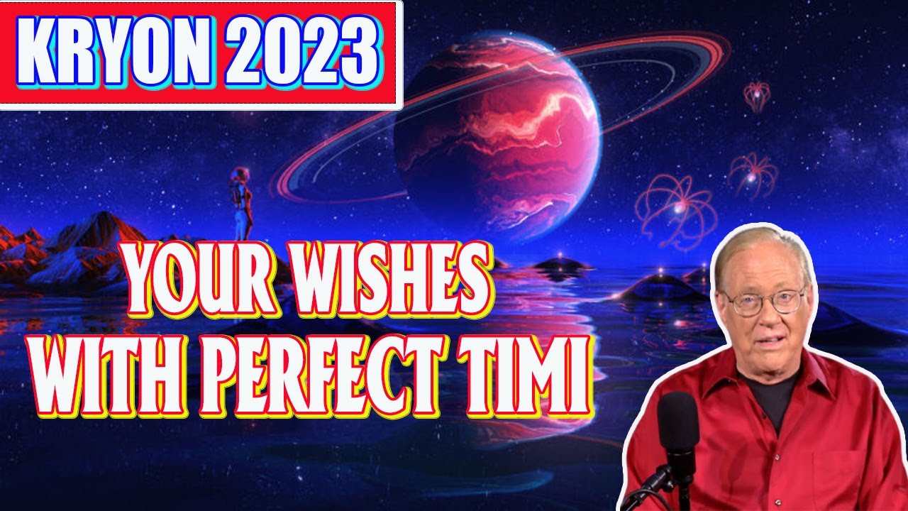 Kryon 2023 💖 Gives The Secret to Properly Manifesting Your Desires With ...