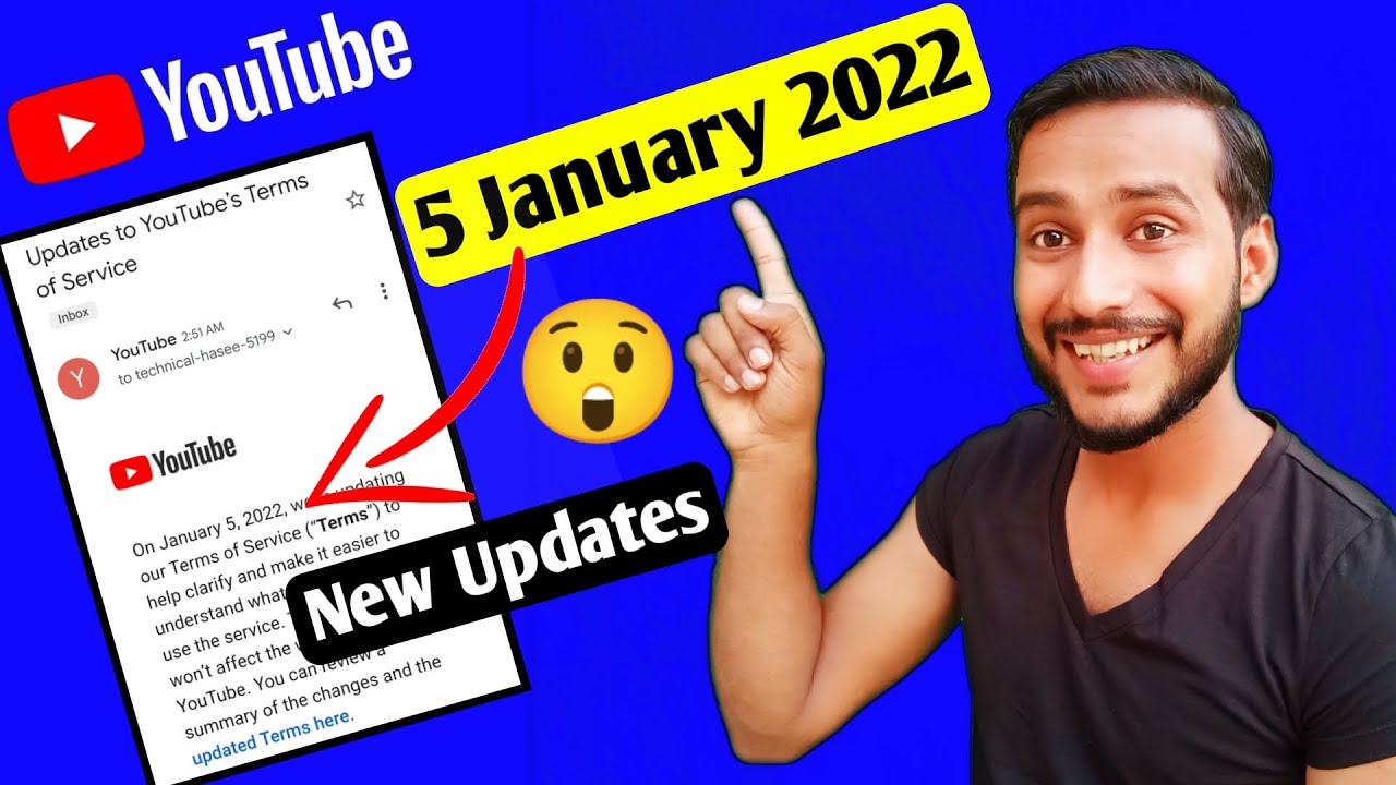 Updates to YouTube’s Terms of Service | YouTube New Update | YouTube ...