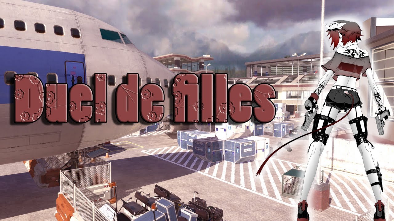 MW2 | 1vs1 entre filles sur Terminal | Intervention, Barrett ...