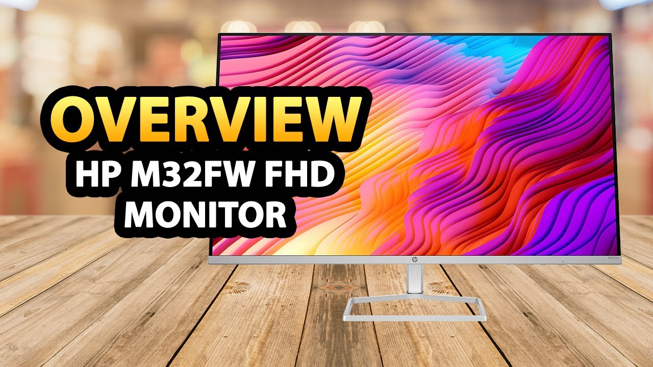 HP M32fw FHD Monitor Overview - YouTube