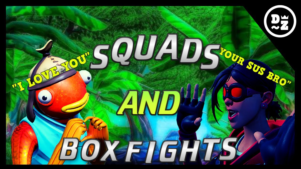 I Played SQUADS and BOXFIGHTS With The Most *SUS* Fishstick!(FORTNITE ...