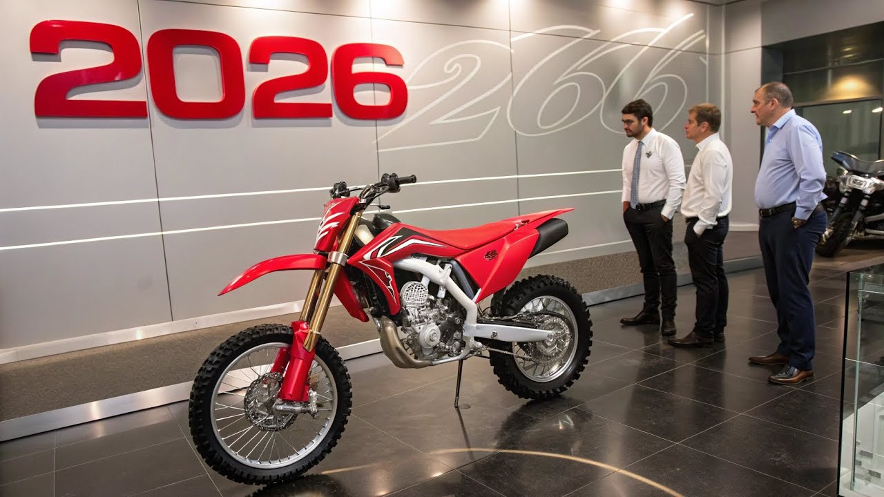 2026 Honda CRF 500 Finally Revealed! The Dirt Bike We’ve All Been ...