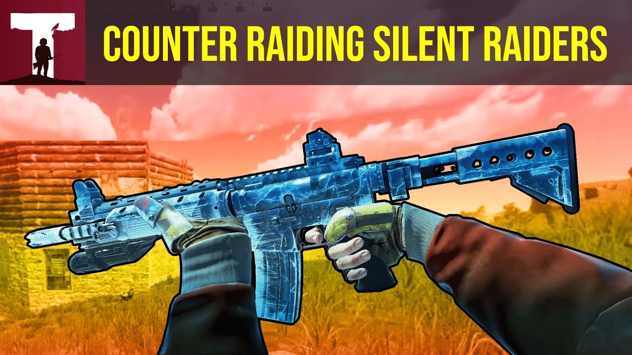 COUNTER RAIDING SILENT RAIDERS! (Rust) - YouTube