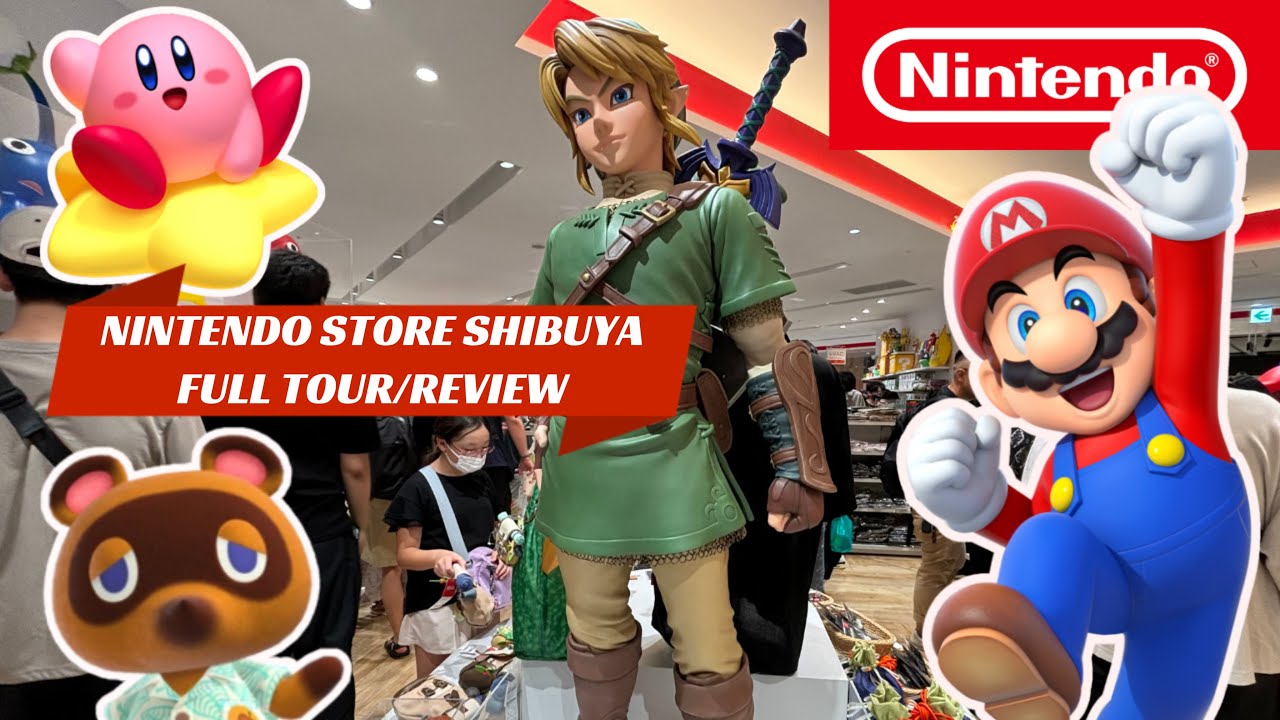 Tokyo’s Nintendo Store Shibuya! | Full Tour and Review - YouTube