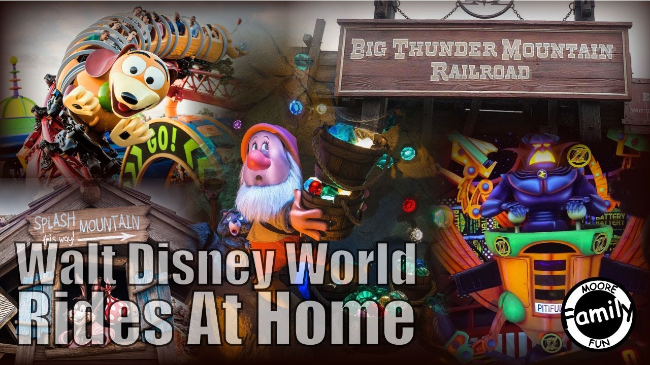Walt Disney World Rides At Home | Disney Rides - YouTube