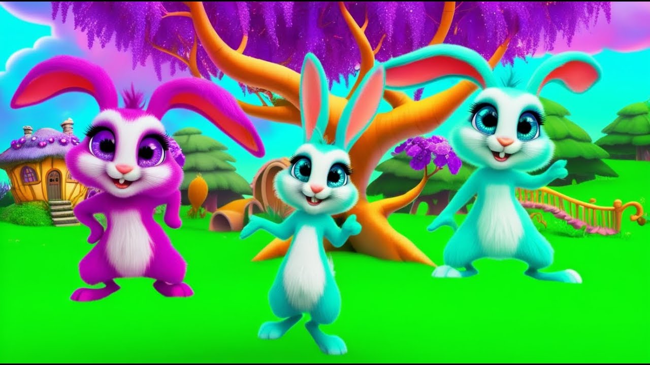 Five Little Rabbit Kids Song ||Meemaa kids - YouTube