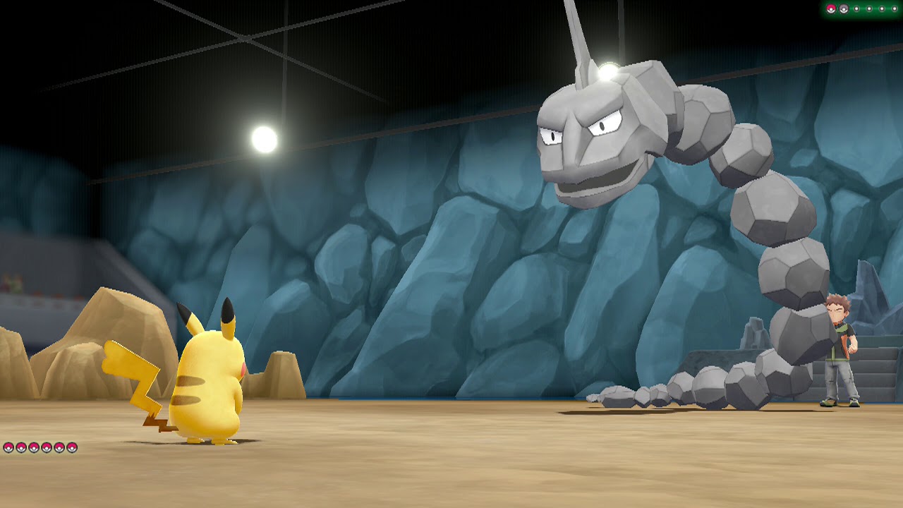 Pokemon: Let's Go, Pikachu! Boss 4 - Brock - YouTube