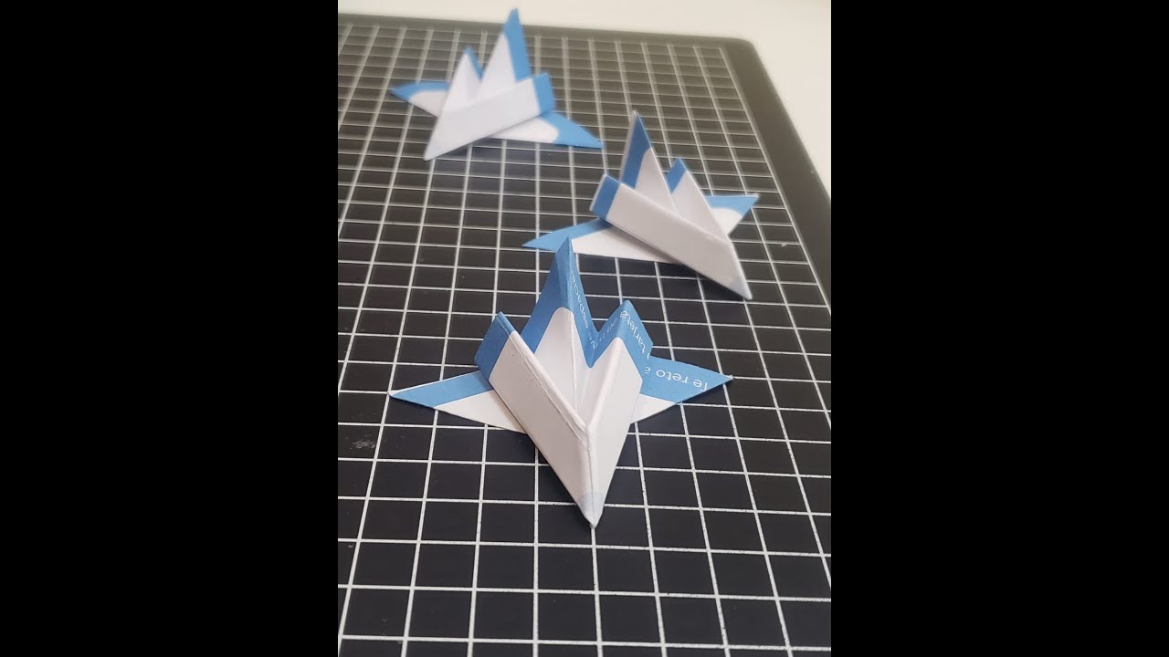 Transbordador Espacial De Origami Avanzado