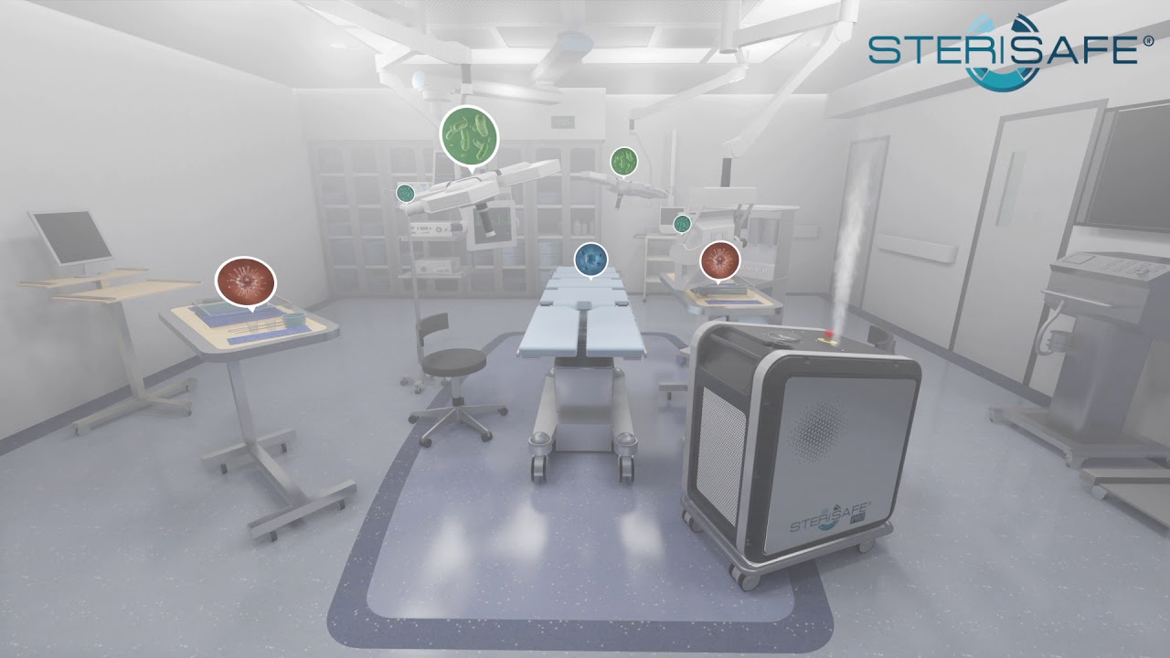 The STERISAFE PRO Disinfection process, explained in 40 seconds - YouTube