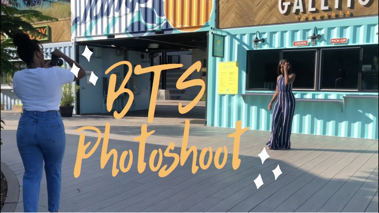 BTS Photoshoot With The MMuah Styles Girls - YouTube